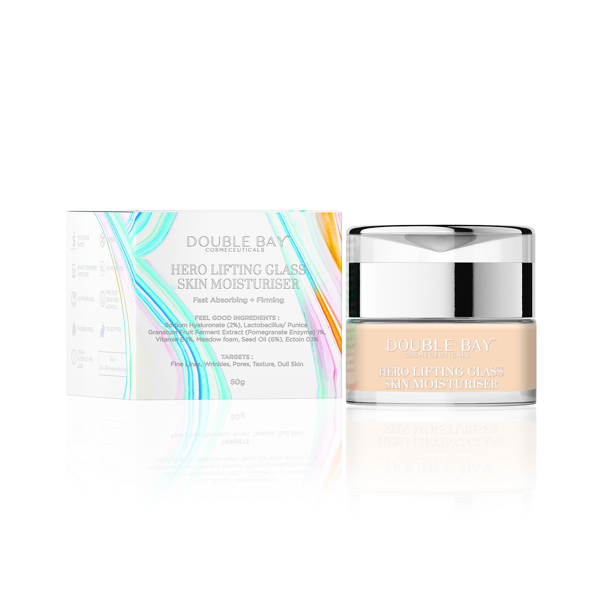 HERO LIFTING GLASS SKIN MOISTURISER 50ml – Chebo Clinic