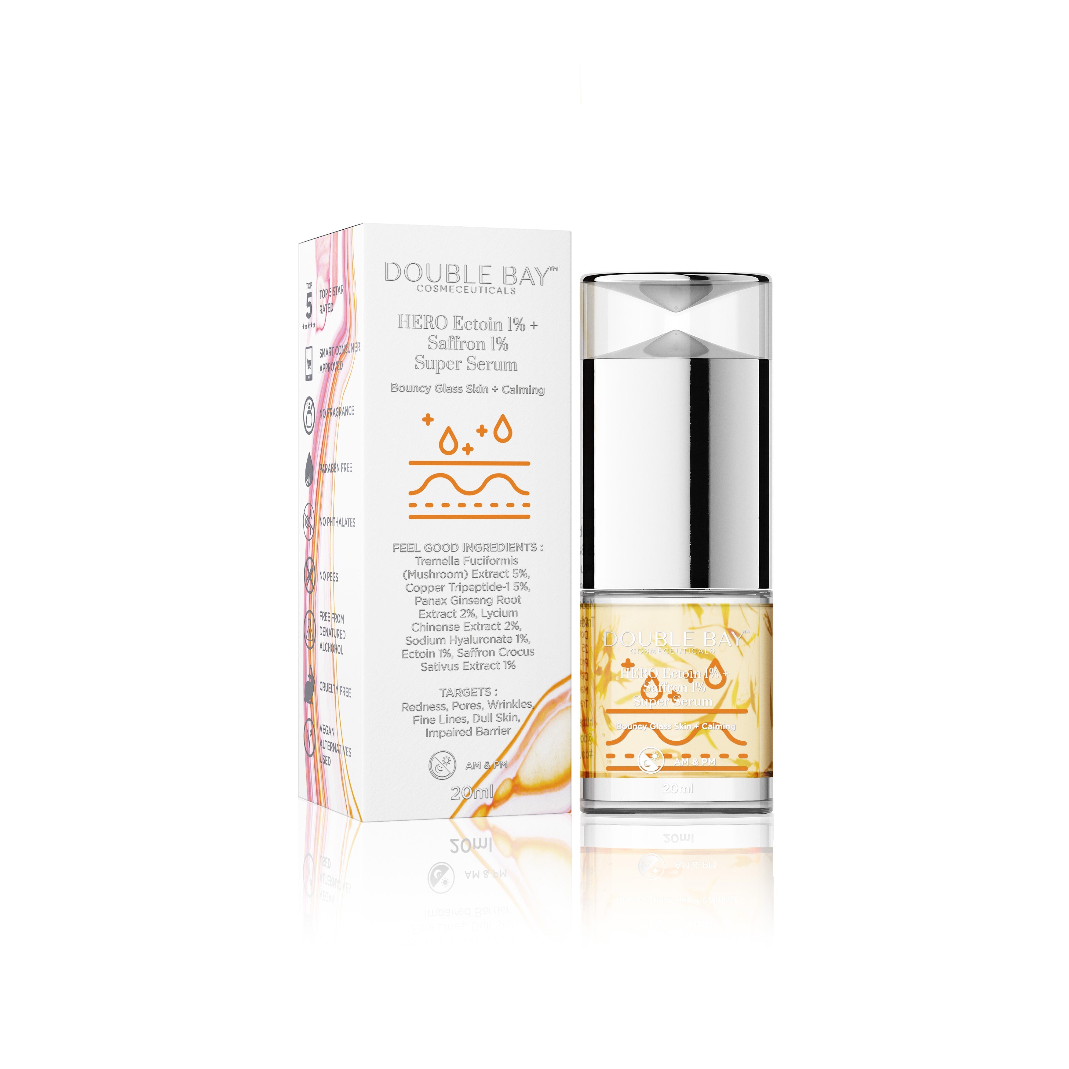 Hero Ectoin 1% + Saffron 1% Super Serum Baby 20ml – Chebo Clinic