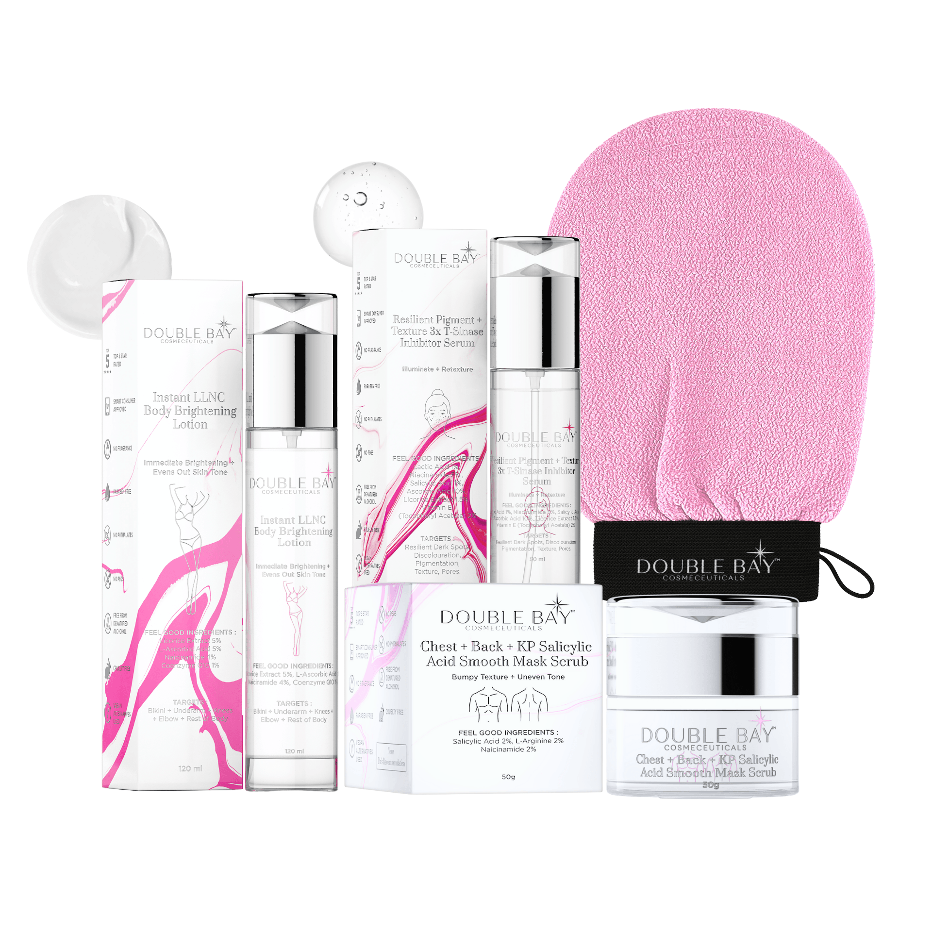 Chest Back KP Body Brightening Kit – Chebo Clinic